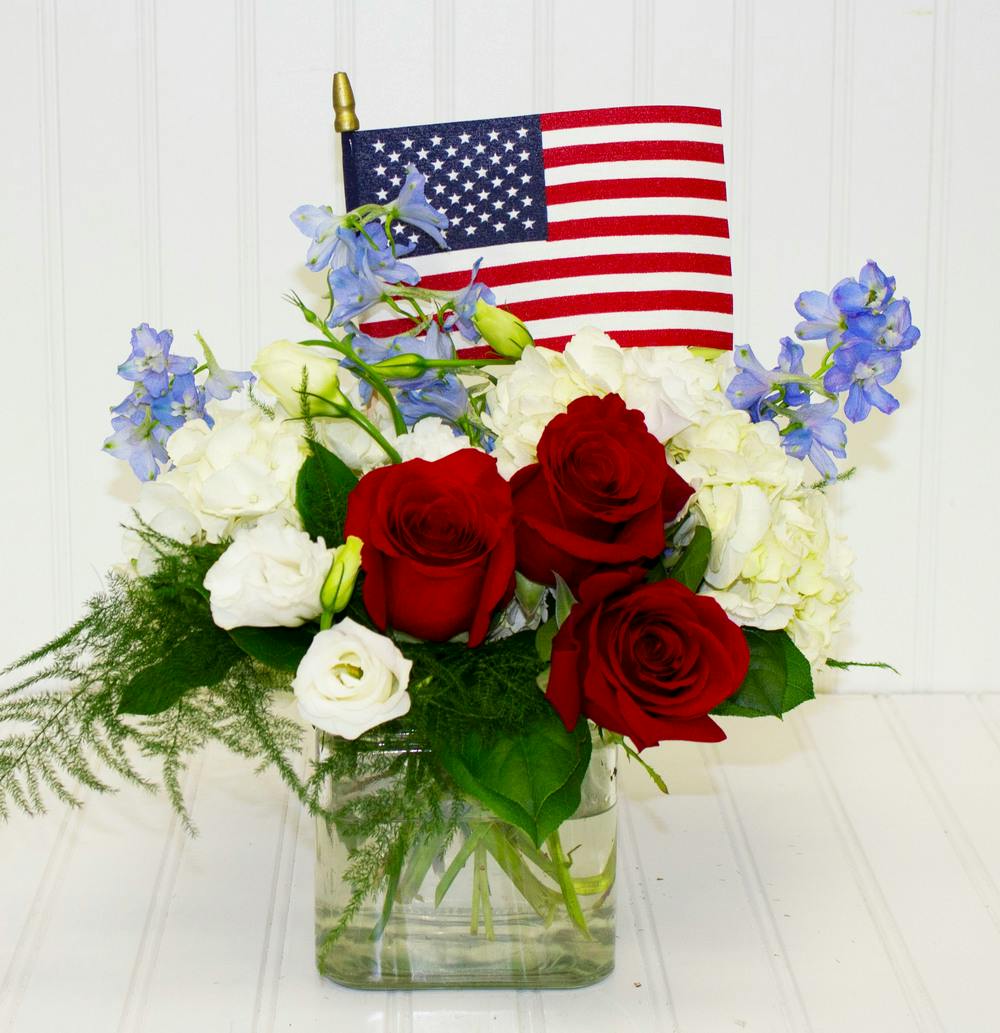 Sweet Liberty | Patriotic Flower Delivery (NY) Blossom Flower Shops